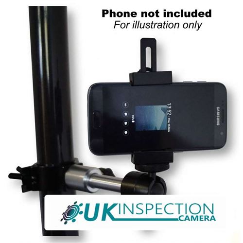 Secure Universal Phone Mounting Bracket for Camera Poles