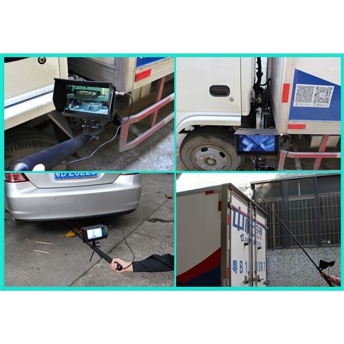 Under Vehicle Inspection System with 5MP Flexible Pole and Trolley ...