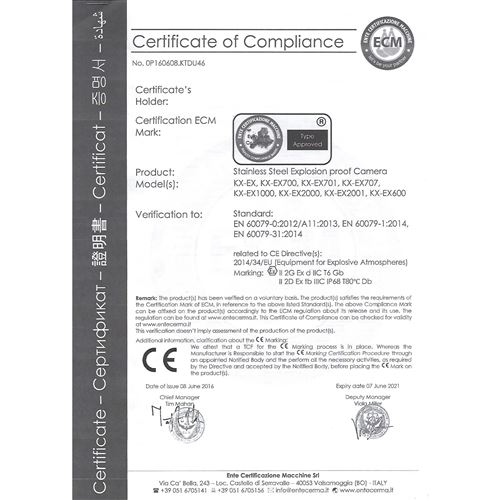 Intrinically Safe Camera| Explosion Proof Camera| Intrinsical Proof ...