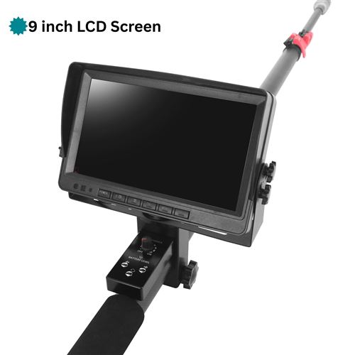 45mm Dual View 360 Degree Rotating Telescopic Video Inspection Pole ...